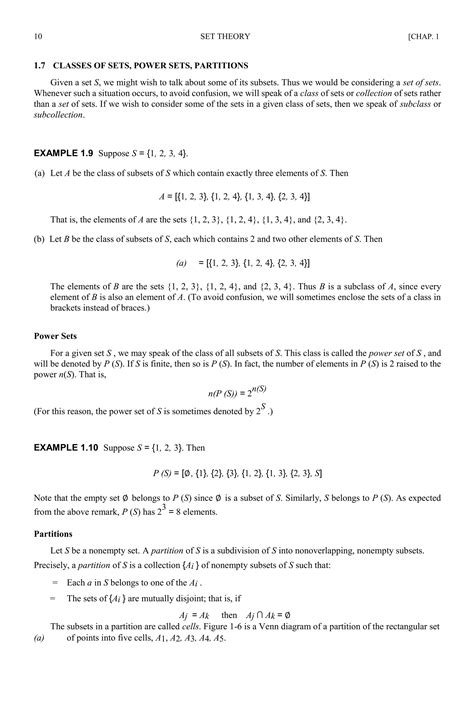 Set Theory And Venn Diagramdocx