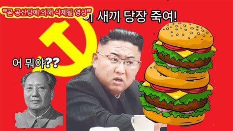 [정은이식 중국 찬가]하늘의 김정은은 ㅈ돼지 Youtube