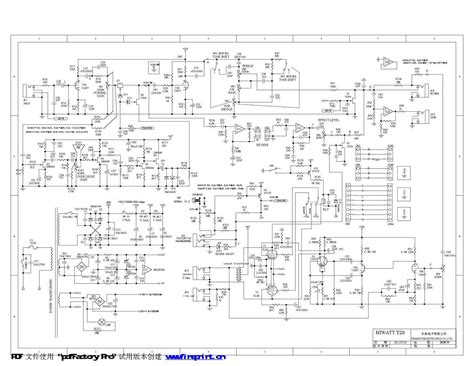 The Schematic Diagram Of Bogen C100