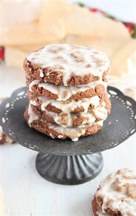 Iced Molasses Cookies Big Green House