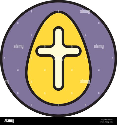 Easter Cross Greeting Banner Stock Vector Images Alamy