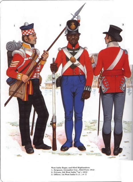 West India Regiments 1 Sergeant Grenadier Co 2nd 93rd Highlanders