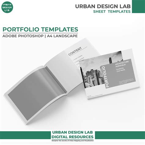 Architectural Presentation Templates Psd A1 Portrait