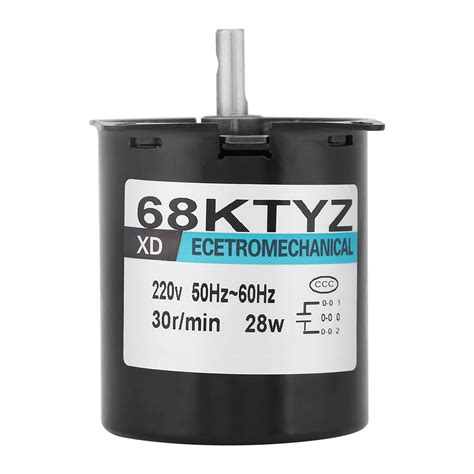 Motor Síncrono De Imán Permanente Xd68ktyz Ac S1 Ac220v 28w Motor