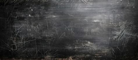 Dark And Grunge Chalkboard Texture Background For Backdrop Or Design Element Premium Ai