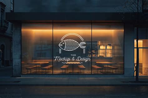 Diseño De Moccup Para Vitrinas Archivo Psd Premium