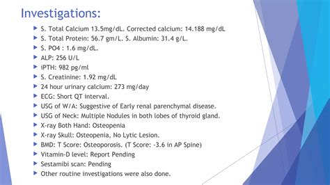 Hypercalcemia Ppt