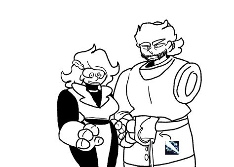 Here Fanart Of Both Of My Favorite Characters Plus My Headcanon Of