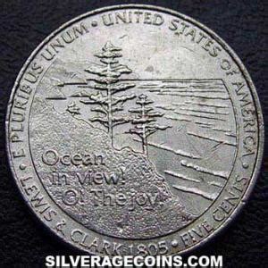 2005 D United States Nickel 5 Cents Lewis Clark Silver Age Coins