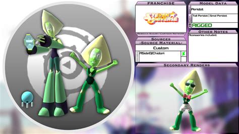 3d Model Showcase Peridot By Seekingthesky On Deviantart