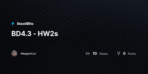 BD4 3 HW2s StackBlitz