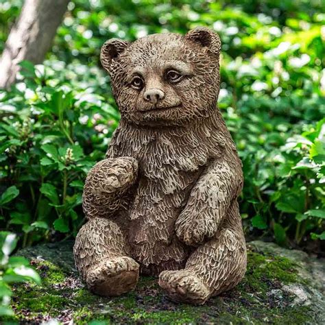 Bear Cub Statue Patuxent Nursery