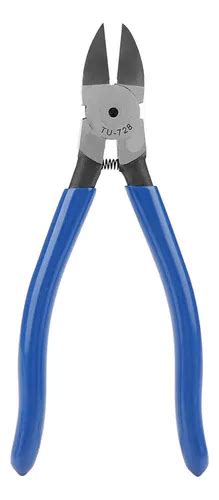 Alicate Diagonal Cabo Azul De 8 Polegadas Pinças De Corte Frete Grátis