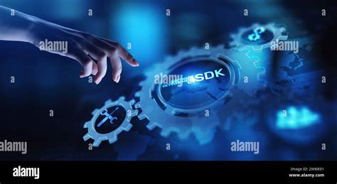 Sdk Software Development Kit Programming Language Technology Concept On