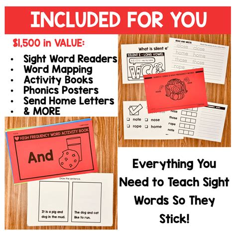 Sight Word Mega Practice Worksheet And Activities Science Of Reading