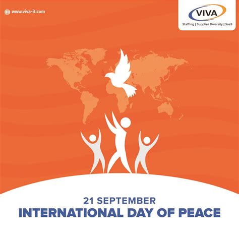 Viva Usa Inc On Linkedin Peaceday Internationalpeaceday