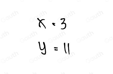 solved find the values of x and y x y [math]