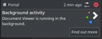 Is There A Way To Disable This Running In The Background Notification