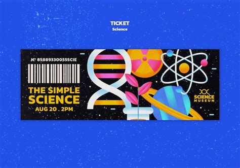 Premium Psd Science Template Design