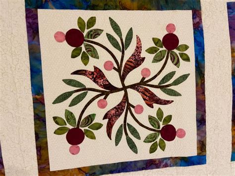 Edyta Sitar Sweet Sixteen Quilt Block For Applique Quilting