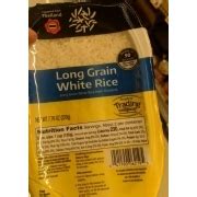 Shoprite Trading Company White Rice Long Grain Calories Nutrition