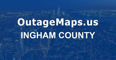 Ingham County Power Outages Map