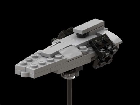 Lego Moc Raider Class Corvette In Ucs Isd Scale By Robertbrick