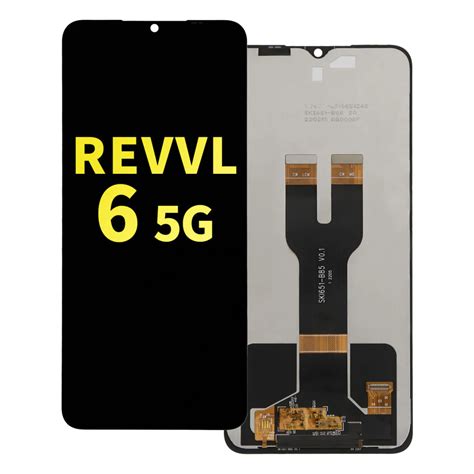 Fog Lcd Assembly Without Frame For T Mobile Revvl 6 5g 6x 5g Cricket Icon 4 Kracked Screens