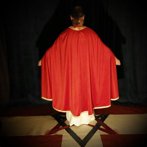 Priest Robe Of The Gnostic Mass Priest Robe Scarlet And Gold Thelema