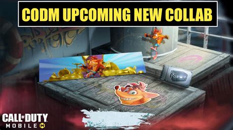 New Codm New Upcoming Collab Codm X Crash Team Rumble Youtube