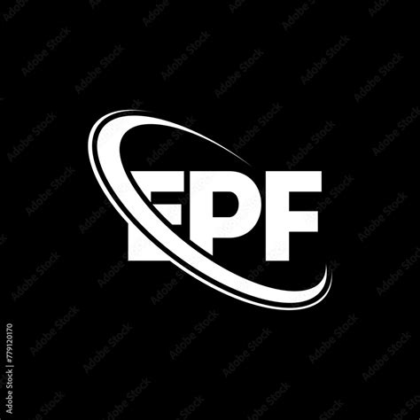 Epf Logo Epf Letter Epf Letter Logo Design Initials Epf Logo Linked