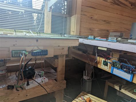 My Custom React App And Python Rest Api Running My Layout With Jmri And A See Of Electronics I