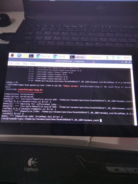 Problem With Install Firmware Step 10 · Issue 212 · Seemoo Labnexmoncsi · Github