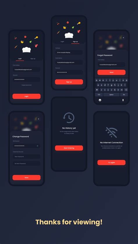 Food Delivery Ui Kit Figma Ios Ui Kit App Design Mobile App Design Inspiration Creative App