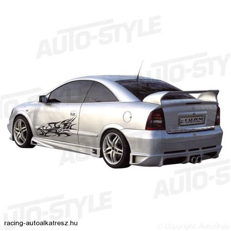 Külső Optikai Tuning Opel Astra G Hátsó Szárny Racing