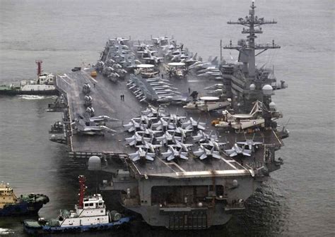 米原子力空母が韓国入港、日韓との共同訓練で露朝牽制へ 産経ニュース