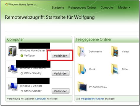 Wolfgang Ziegler Full RDP Access To Your Windows Home Server
