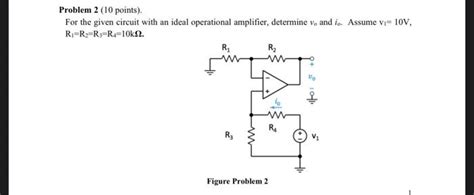 solved problem 2 10 points for the given circuit with an