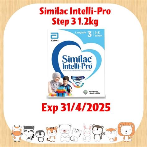 Similac Intelli Pro Step 3 Step 4 12kg New Packaging Shopee Malaysia
