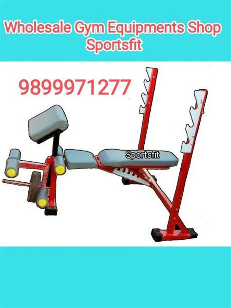 Multi Bench With Preacher With Leg Curl And Leg Extension For