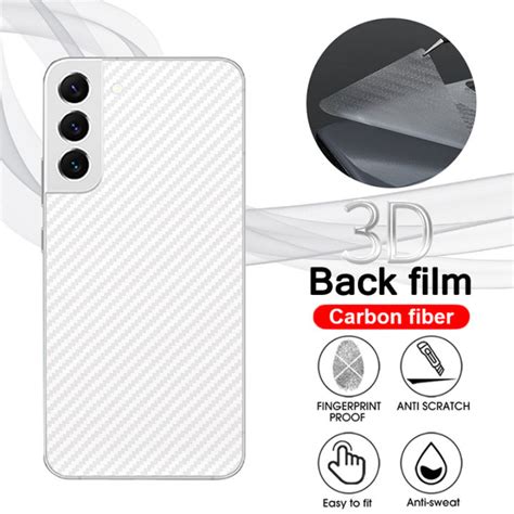 Vivov29e Vivov27e 3d Carbon Fiber Matte Back Film For Vivo V27 V29 Pro