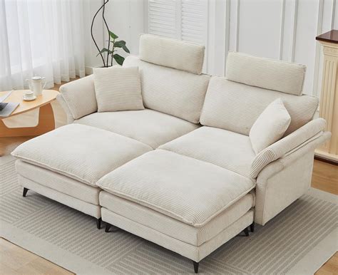 Litvz 85 8 Oversized Double Chaise Lounges Indoor Comfy
