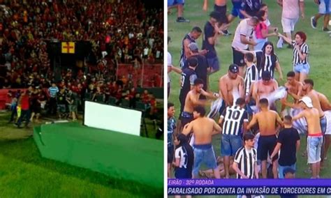 Sport e Ceará STJD repudia invasões e violência nos jogos