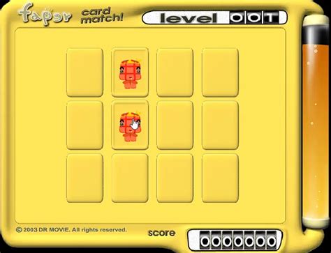 카드 매치card Match Faper Game 플래시게임 러플래시 게임 아카이브