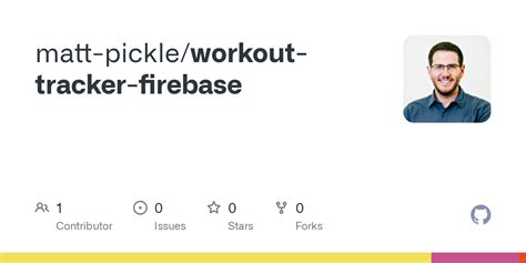 Github Matt Pickle Workout Tracker Firebase