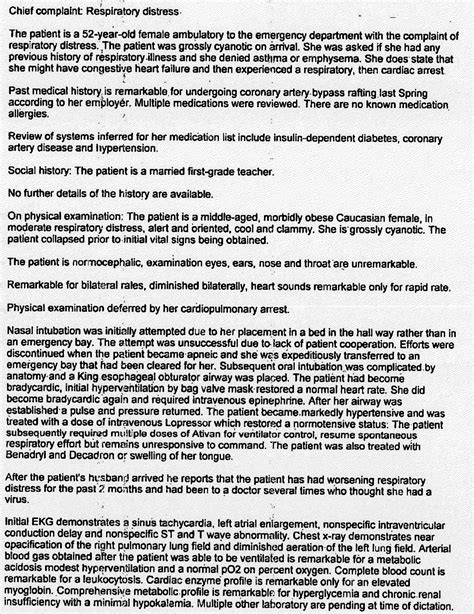 Case Documentation Review