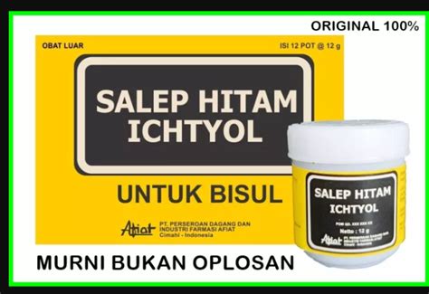 Salep Ampuh Salep Bisul Ampuh Atasi Masalah Bisul Membandel Salep Hitam Untuk Bisul Ichtyol