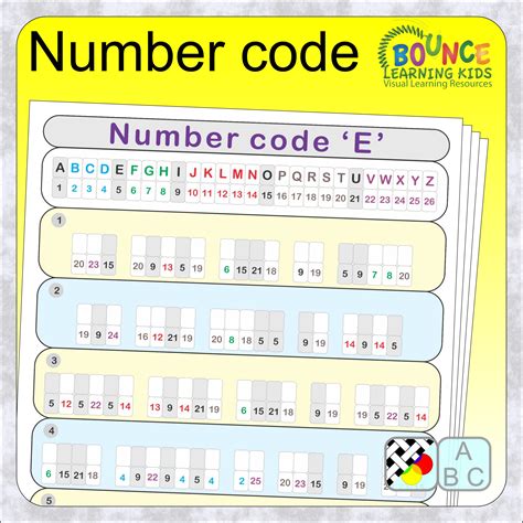 29 Fun Alphabet Number Code Worksheets To Download