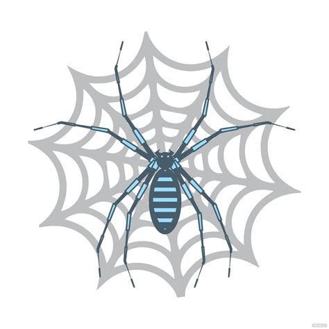 Spider Web Clipart Template In PSD Illustrator EPS SVG PNG