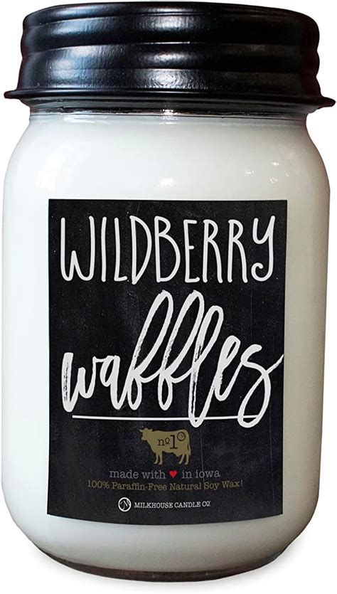 Milkhouse Candle Company Wildberry Waffles Soy Candle